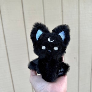 Handmade Luna Cat Plushies: Kawaii Neko Stuffed Animal - Etsy