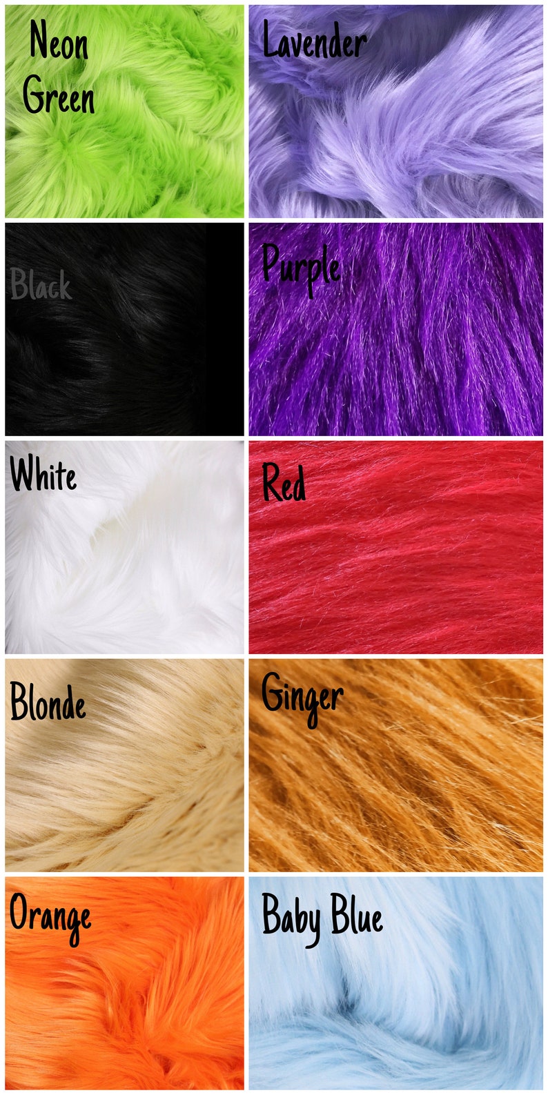 Stripped Fox Wolf Tail Cosplay Faux Fur Pet Play Fox Wolf - Etsy