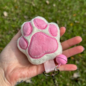 Kawaii Toe Bean Cat Paw Keychain Furry Toe Bean Accessory Kawaii Paw ...