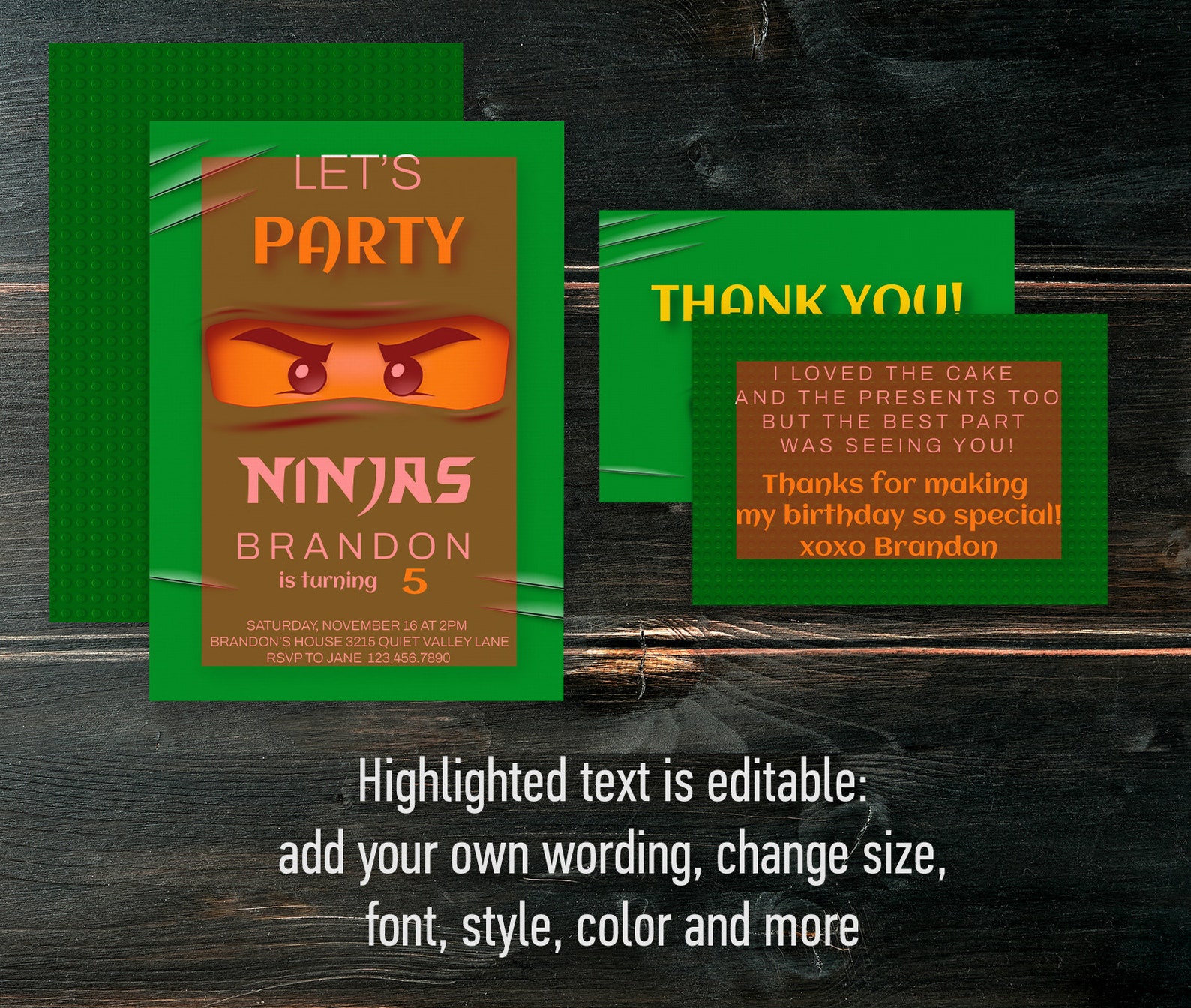 Printable Building Blocks Birthday Invitation Bricks Invite - Etsy