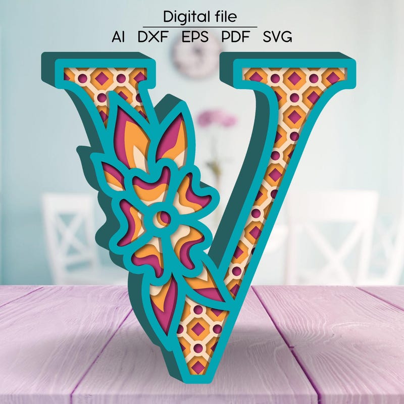 Letter V - Etsy