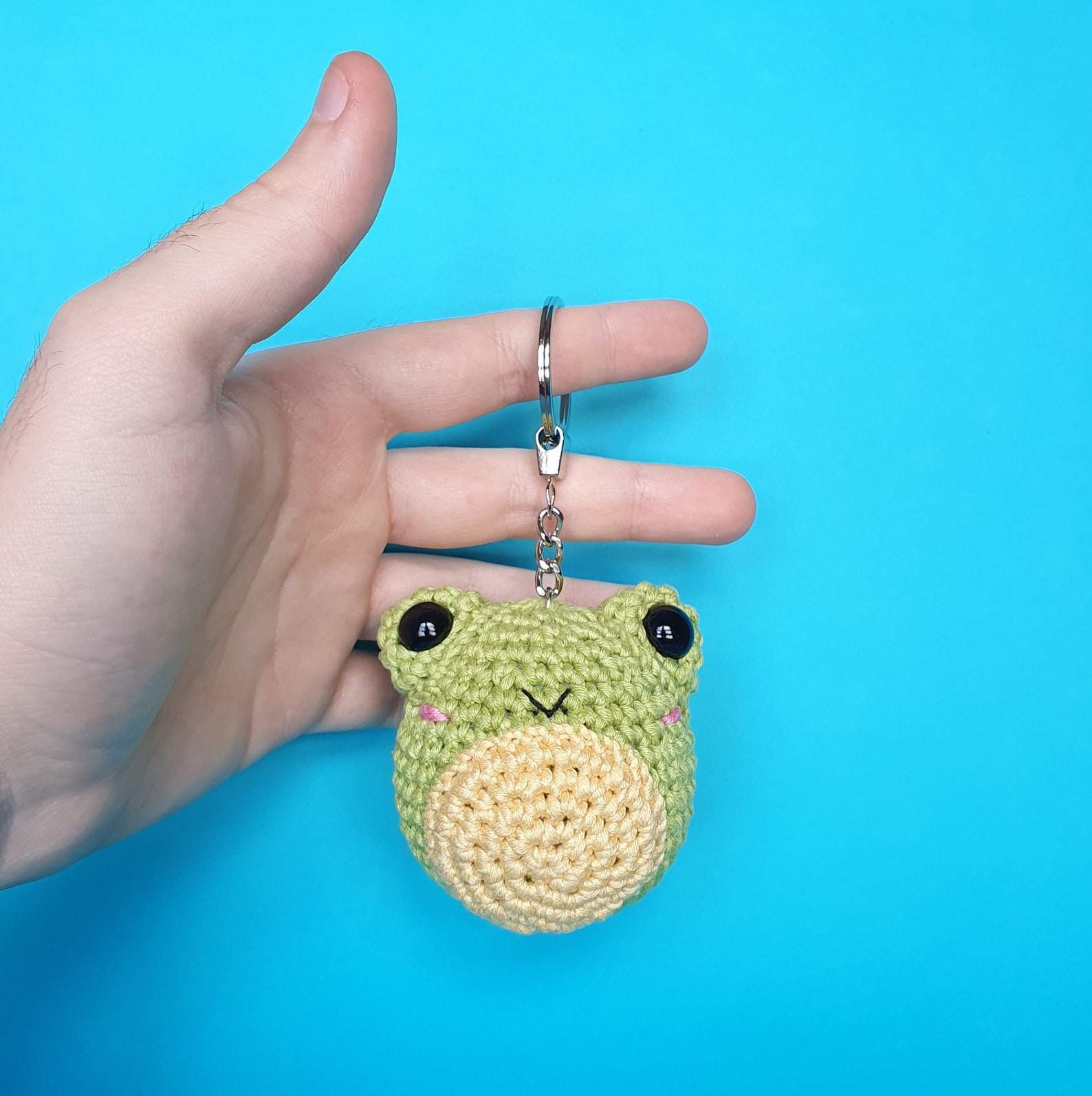 Llavero de rana Llavero crochet Llavero original Llavero - Etsy España