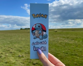 Squirtle Bookmark | Etsy