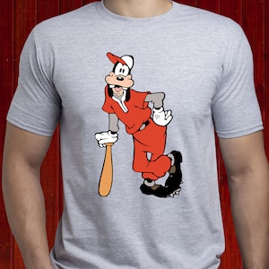 Baseball Goofy T-shirt/ Disney Goofy T Shirt/ MLB Tshirt/ Baseball ...