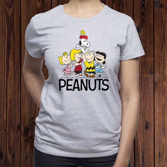 Peanuts Characters Shirt/ The Peanuts Tshirt/ Charlie Brown - Etsy.de