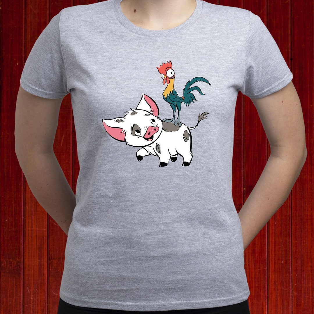 Disney Pua and Hei Hei T-shirt, Moana Friends T Shirt, Disney Moana ...