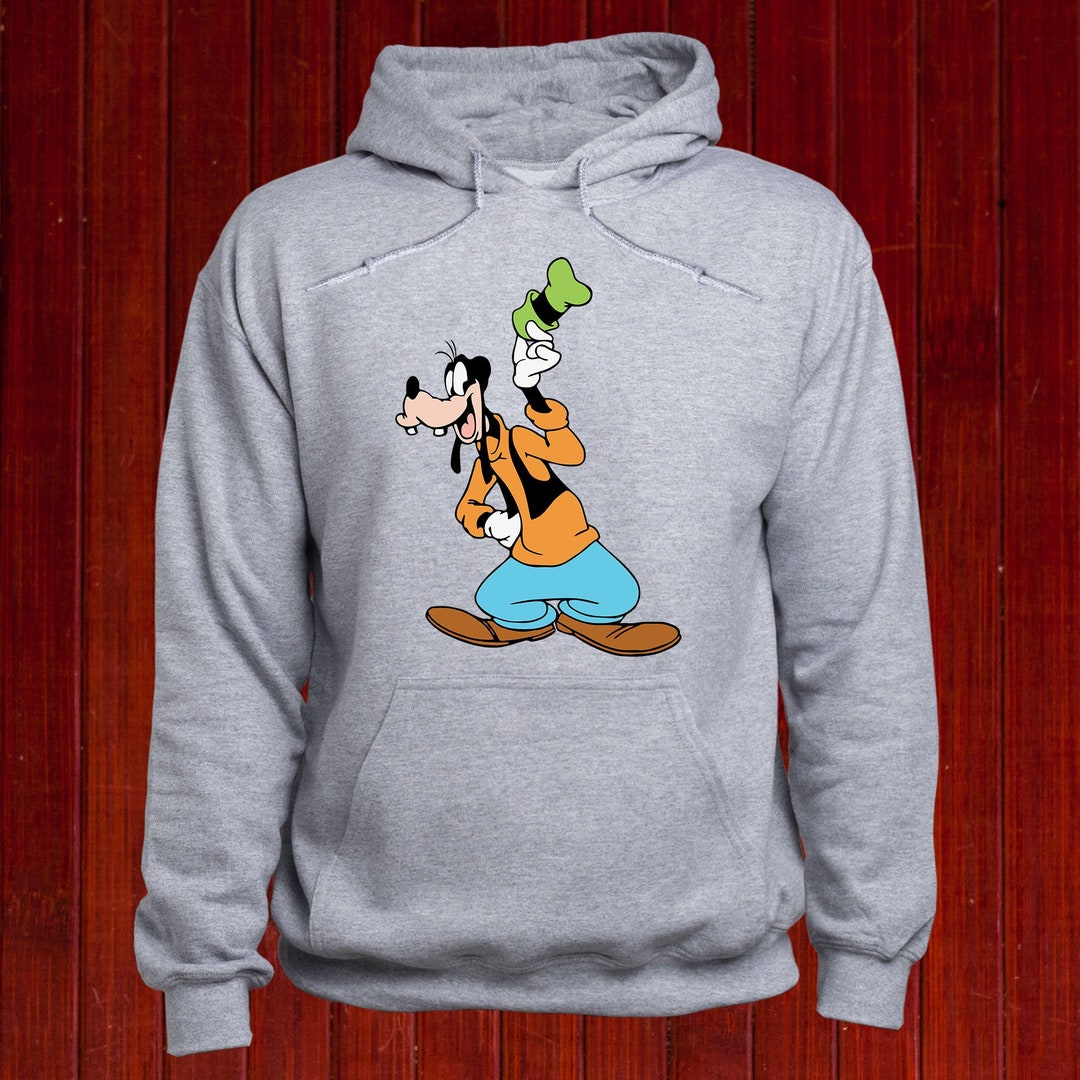 Goofy Sweatshirt/ Disney Goofy Hoodie/ Walt Disney Jumper/ Happy Goofy ...