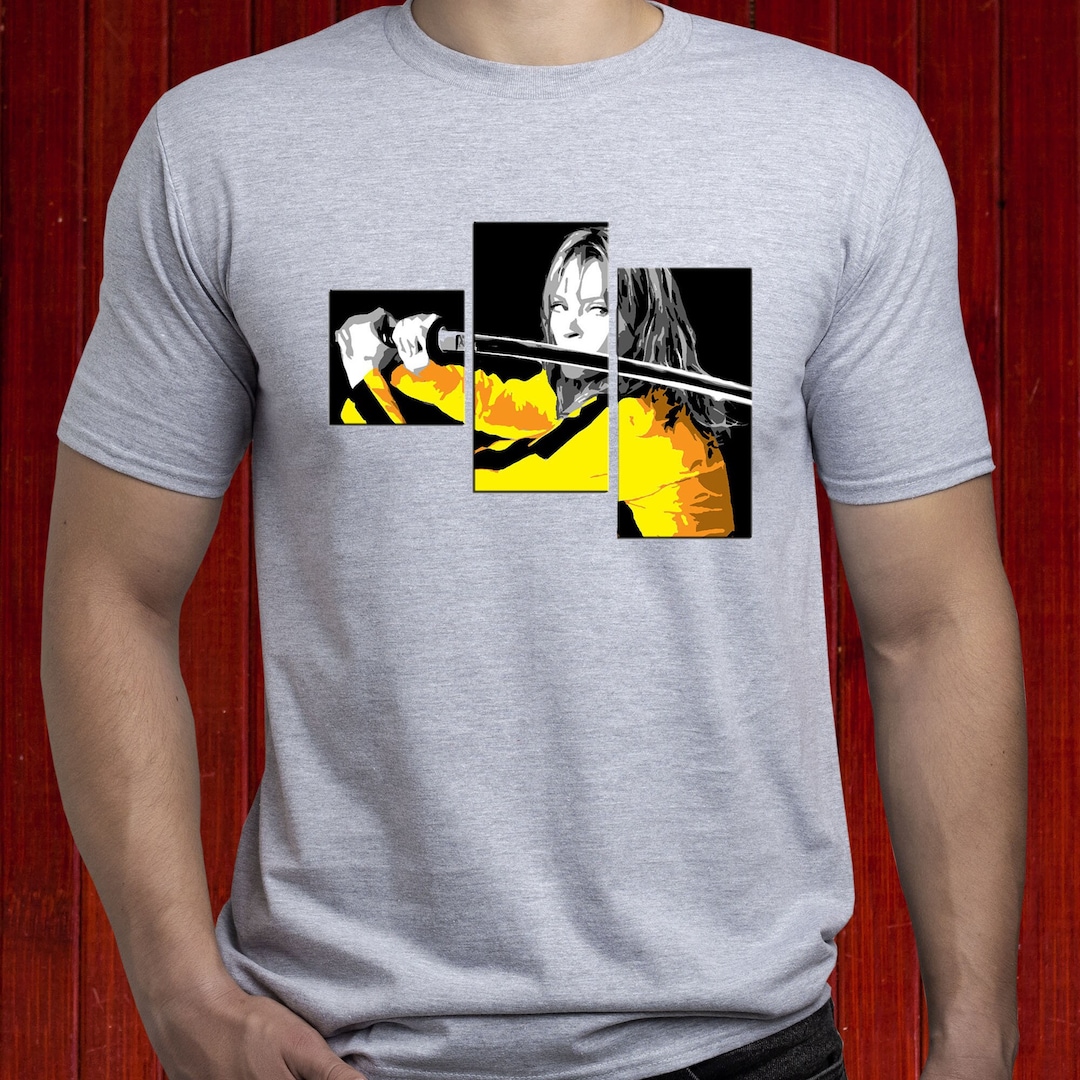 Kill Bill Shirt; Quentin Tarantino Movie Tshirt; Uma Thurman T Shirt ...