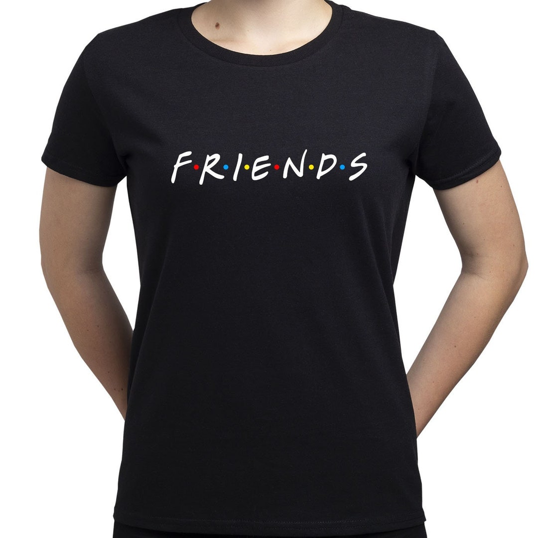 Friends Tv Show Logo Tshirt; Friends Logo Shirt; Friends TV Series Fan ...