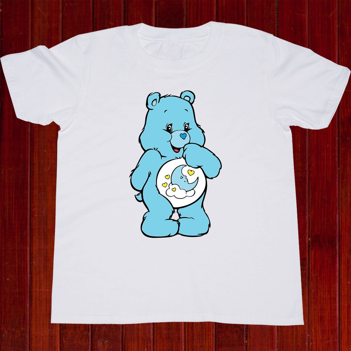 Bedtime Bear Tshirt Care Bears Shirt Cute Bear Tee Bear - Etsy