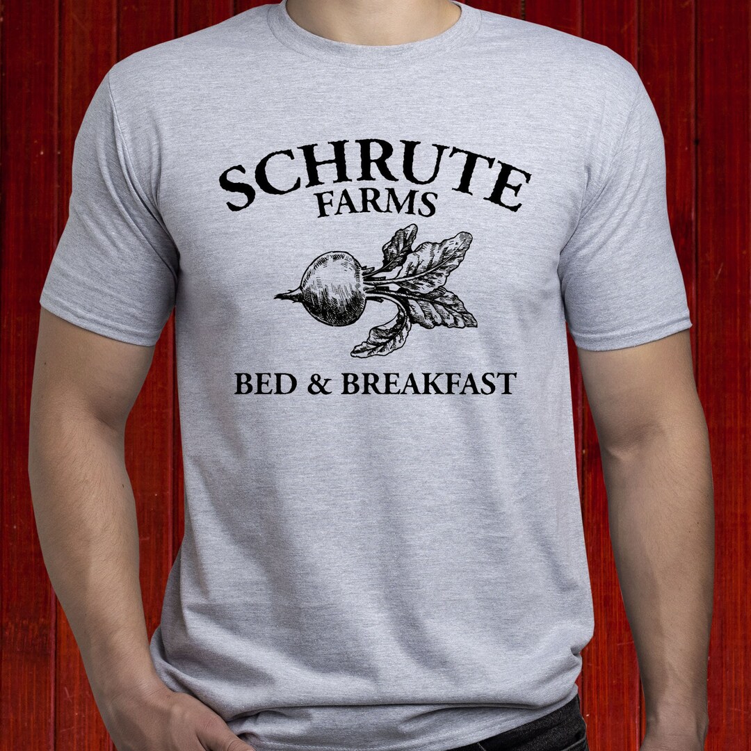 Schrute Farms T-shirt/ the Office T Shirt/ Dwight Schrute Tshirt ...
