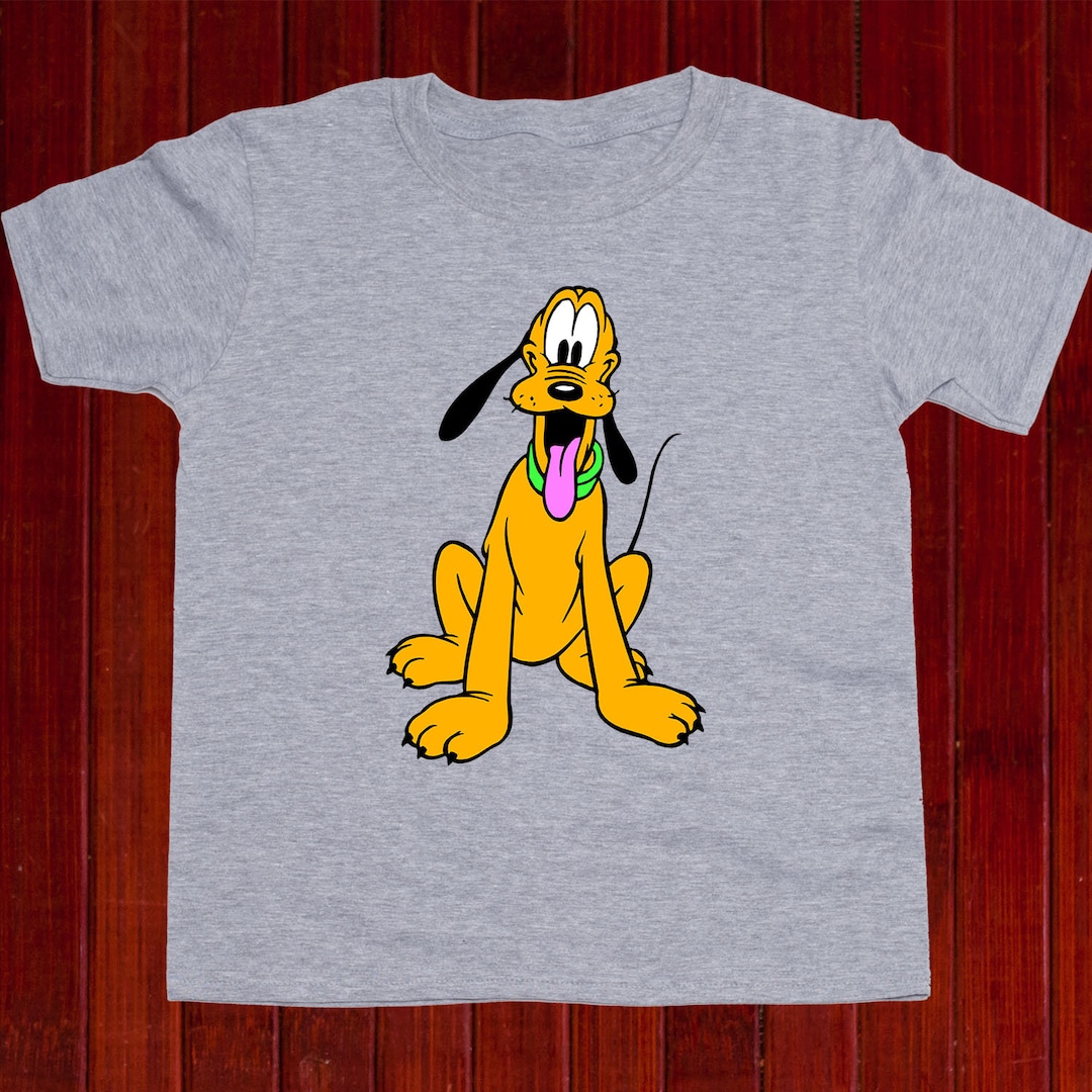 Disney Pluto Youth T-shirt, Happy Pluto Kids T Shirt, Pluto the Dog ...