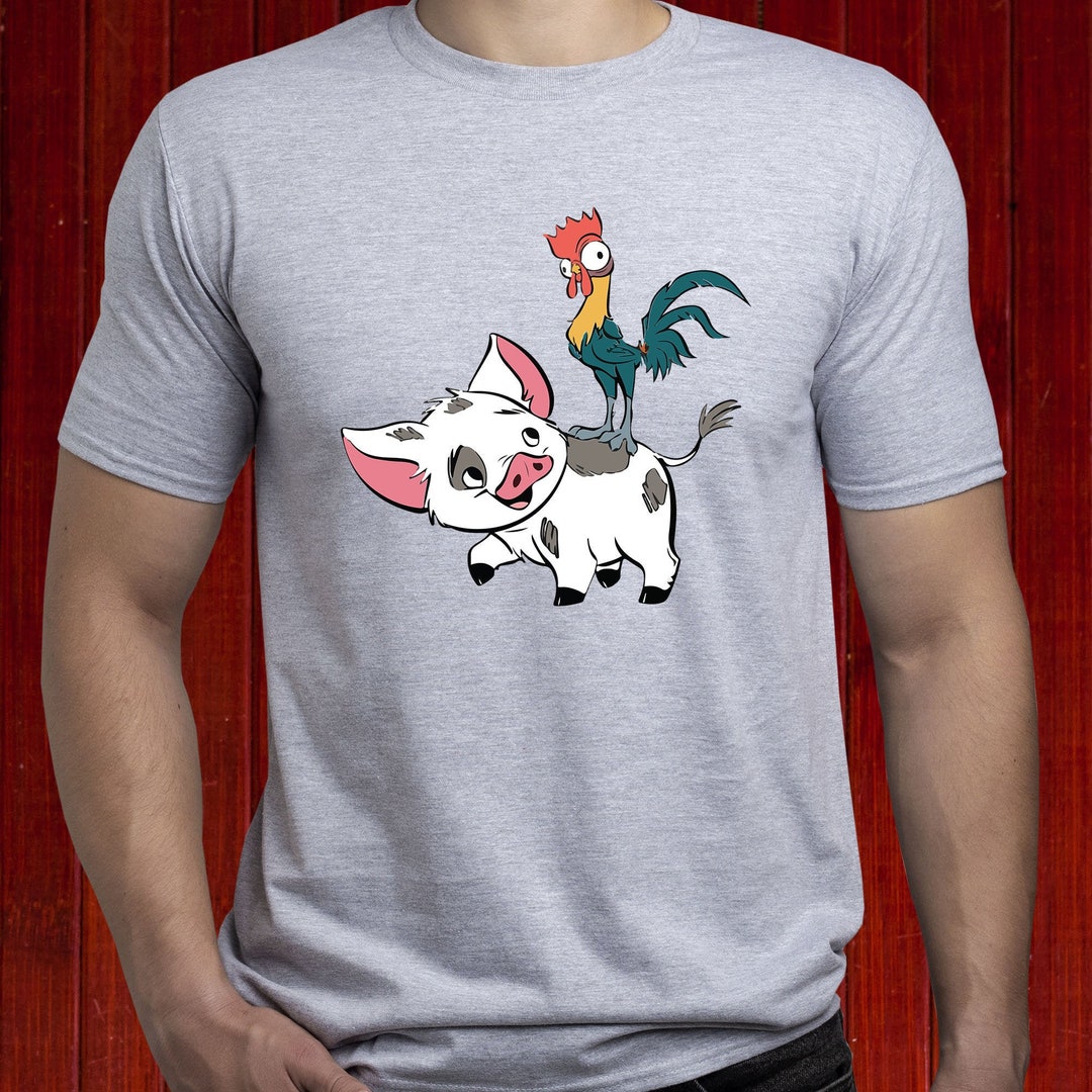 Pua and Hei Hei Moana T-shirt, Moana Disney Movie T Shirt, Moana ...