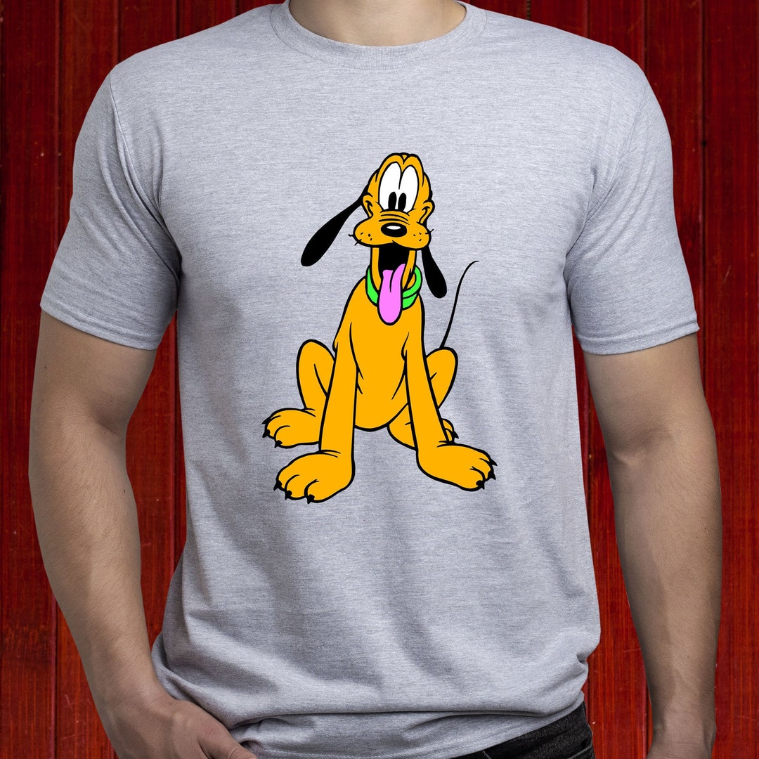 Happy Pluto the Dog T-shirt Disney Pluto T Shirt Disney - Etsy