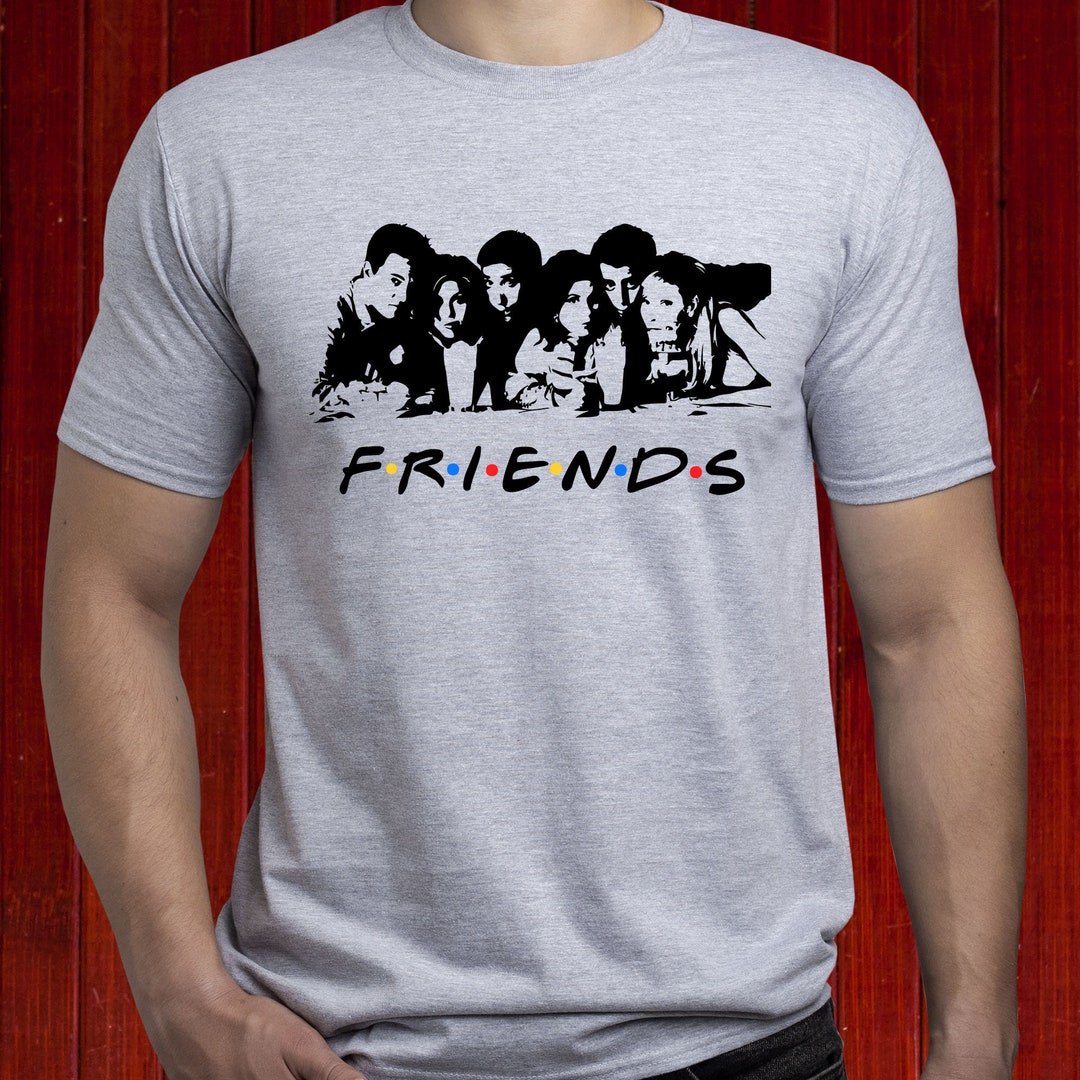 Friends TV Show Characters Shirt; Friends Tv Series Tshirt; Friends T ...