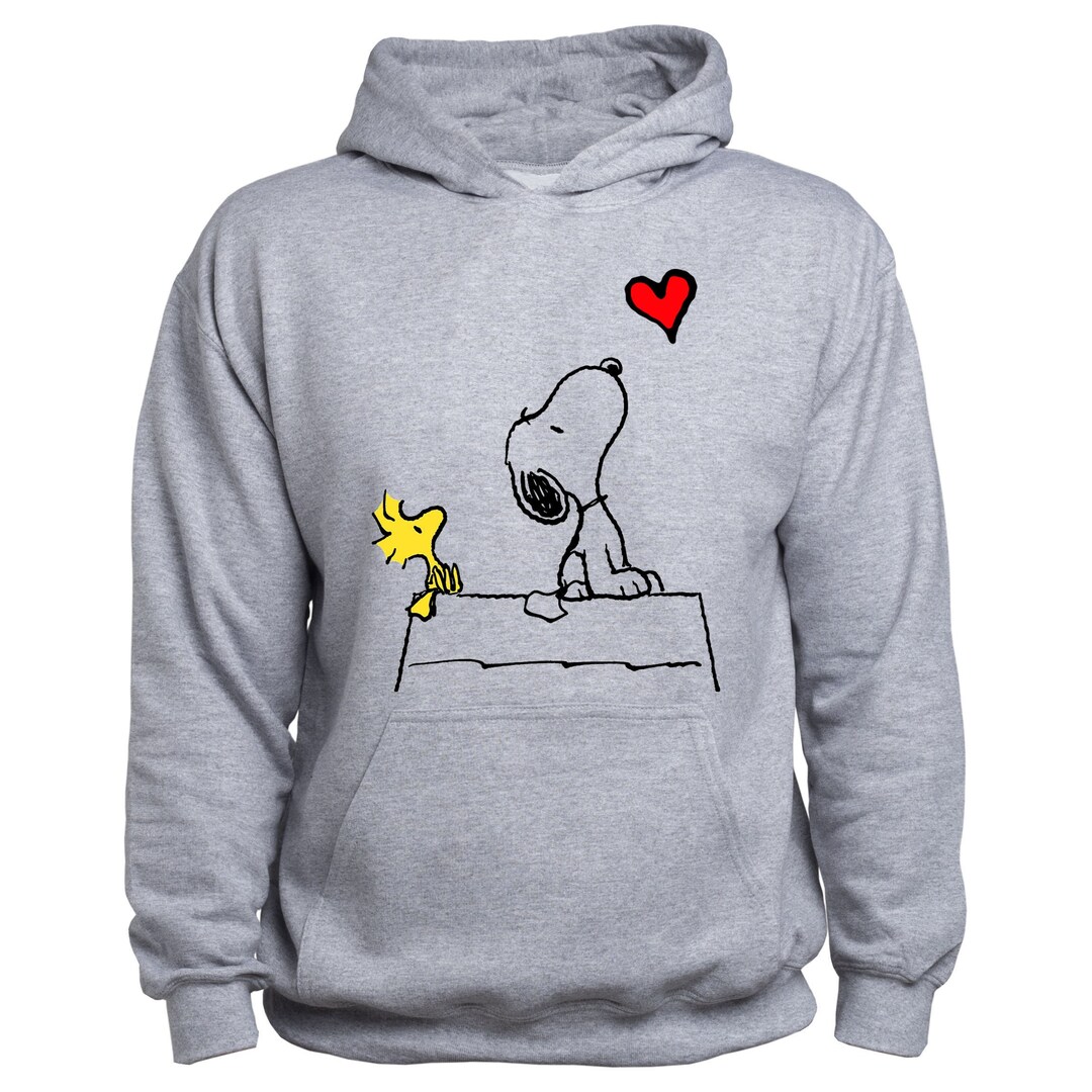 Sudadera Juvenil Snoopy, Sudadera con Capucha Woodstock para Niño ...