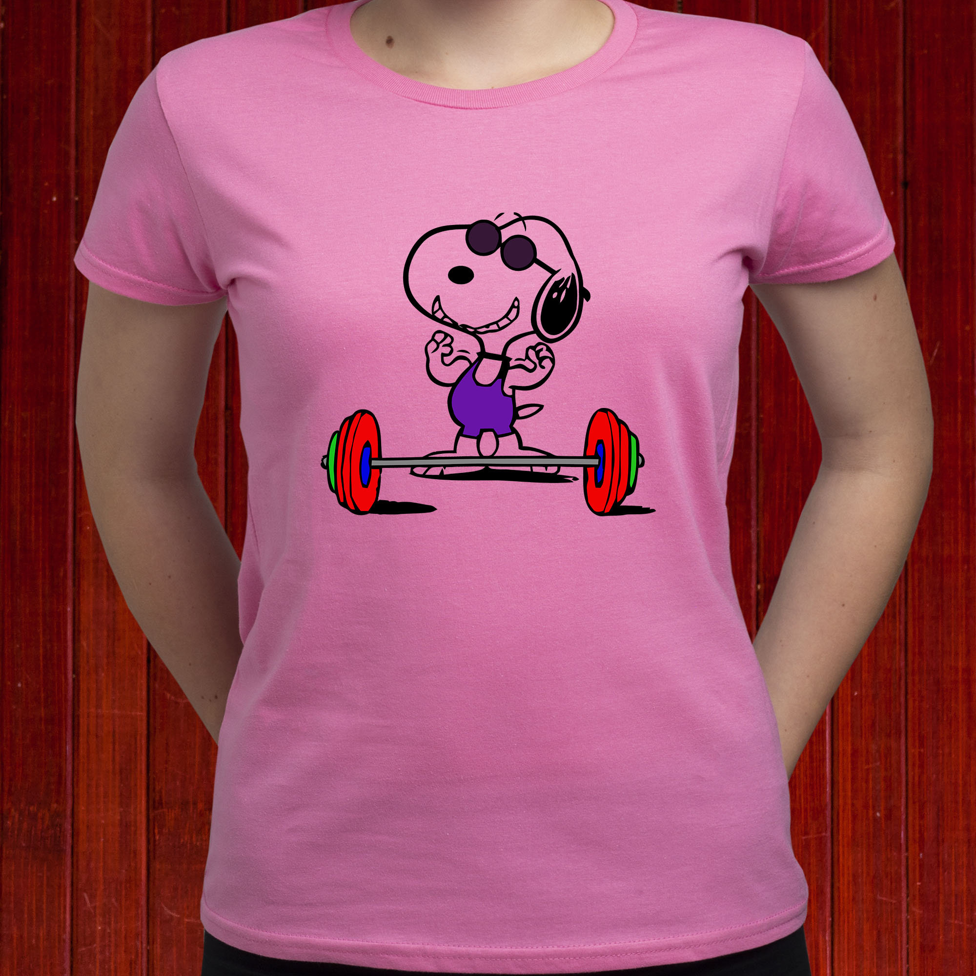 Snoopy Weightlifting T-shirt/ Snoopy Gym T Shirt/ Snoopy - Etsy