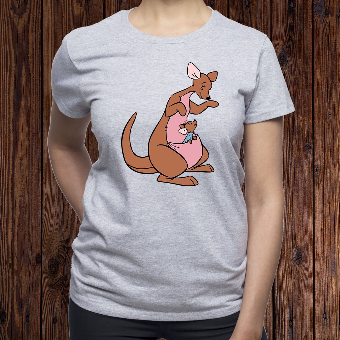 Kanga Tshirt Roo Shirt Kangaroo Tee Disney Friends T-shirt Pooh Friends ...