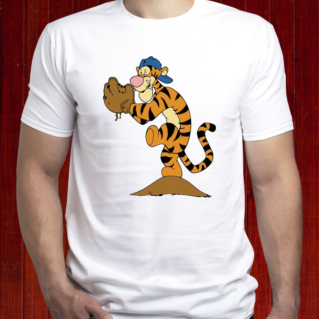 Baseball Tigger T-shirt/ Disney Tigger T Shirt/ MLB Tshirt/ Baseball ...