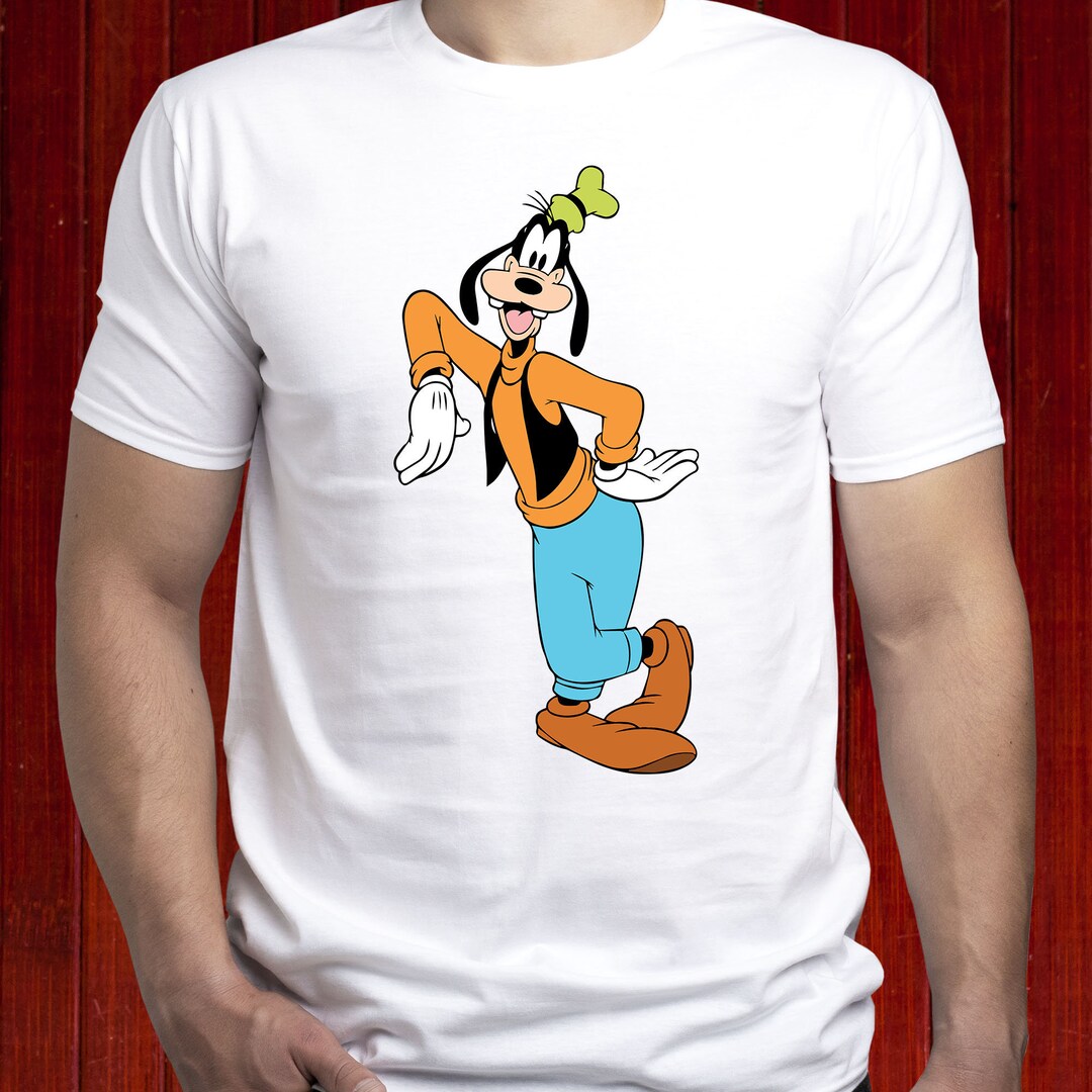 Goofy T-shirt/ Disney Goofy T Shirt/ Walt Disney Tshirt/ Happy Goofy ...