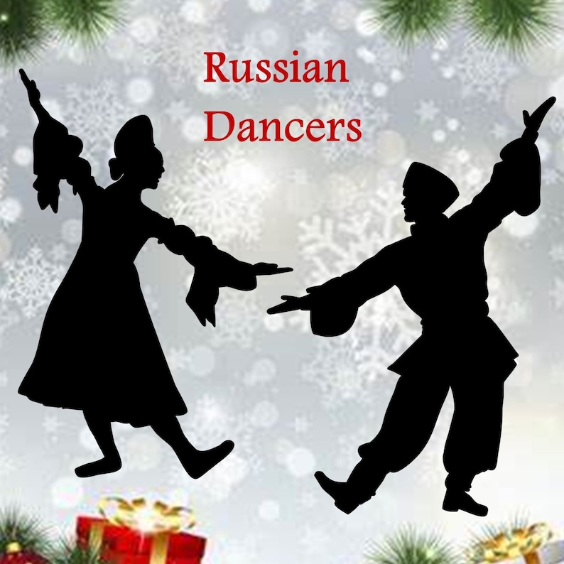 Trepak Russian Dance SVG Clipart, Nutcracker Ballet (digital Download ...