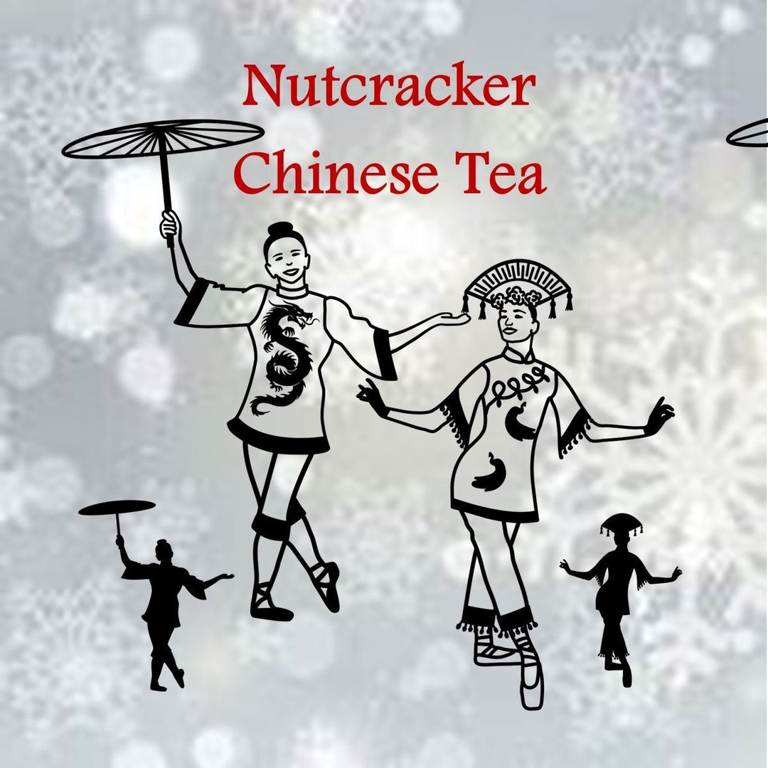 Nutcracker Chinese Tea, Ballet, SVG, and Clipart. High-def Files - Etsy