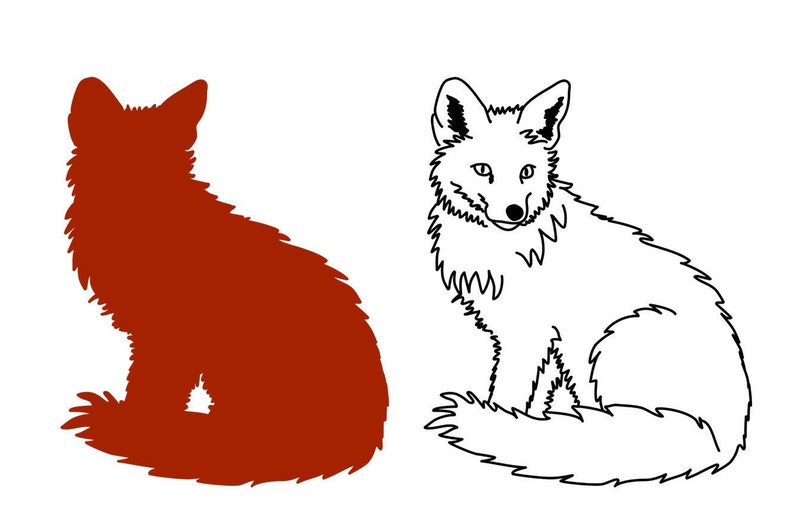 Red Fox SVG - Etsy