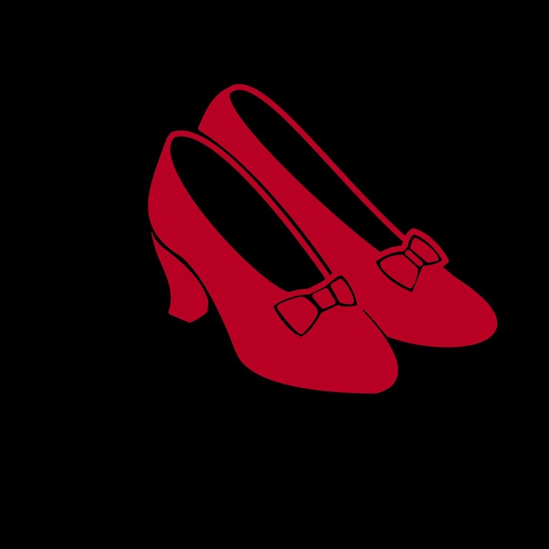 Ruby Slippers Clip Art and Cut Files - Etsy Australia
