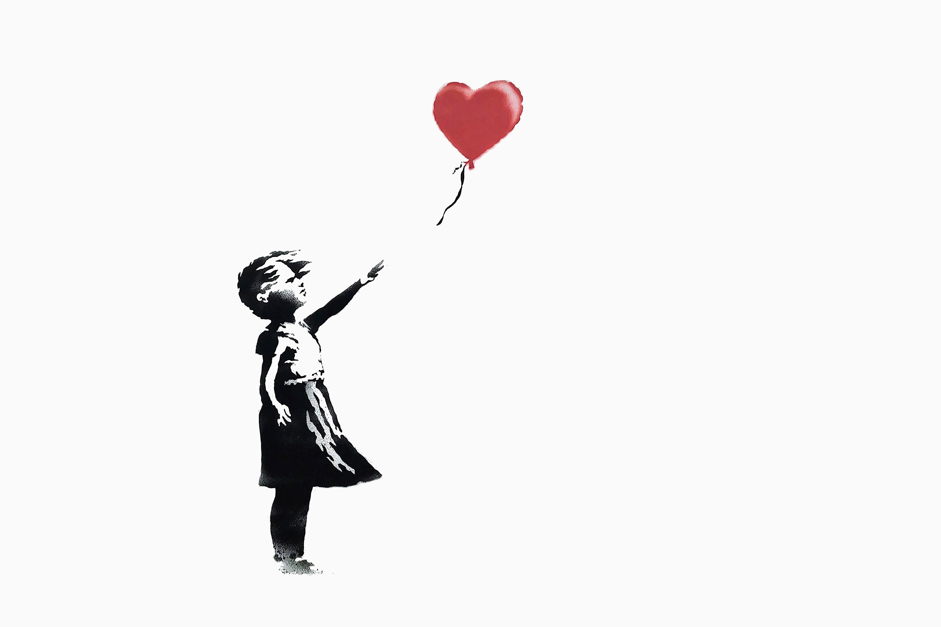 Banksy Girl With Balloon - Etsy