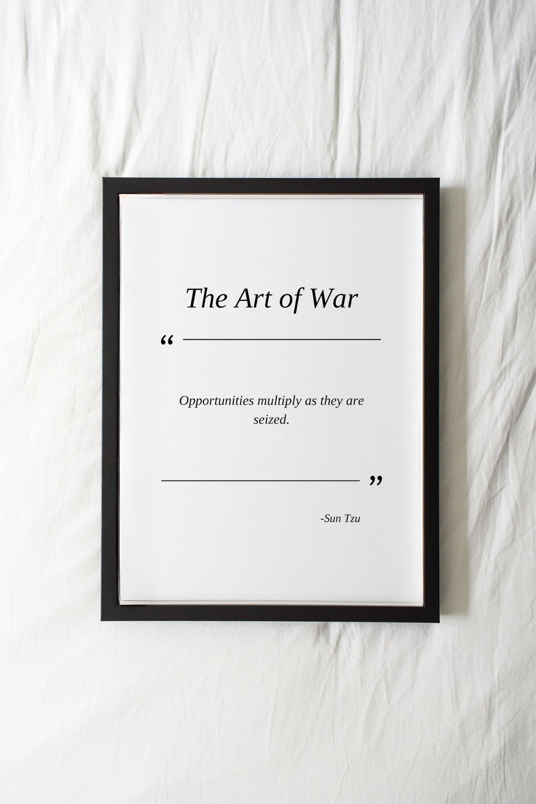 Art of War Printable Poster, Sun Tzu Quote, Art of War Book Quote ...