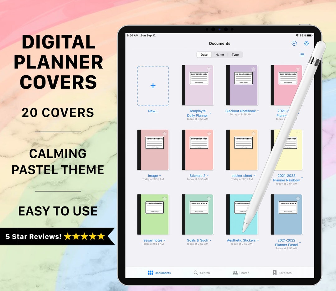 Portadas de cuadernos digitales, portadas de GoodNotes, portadas de ...