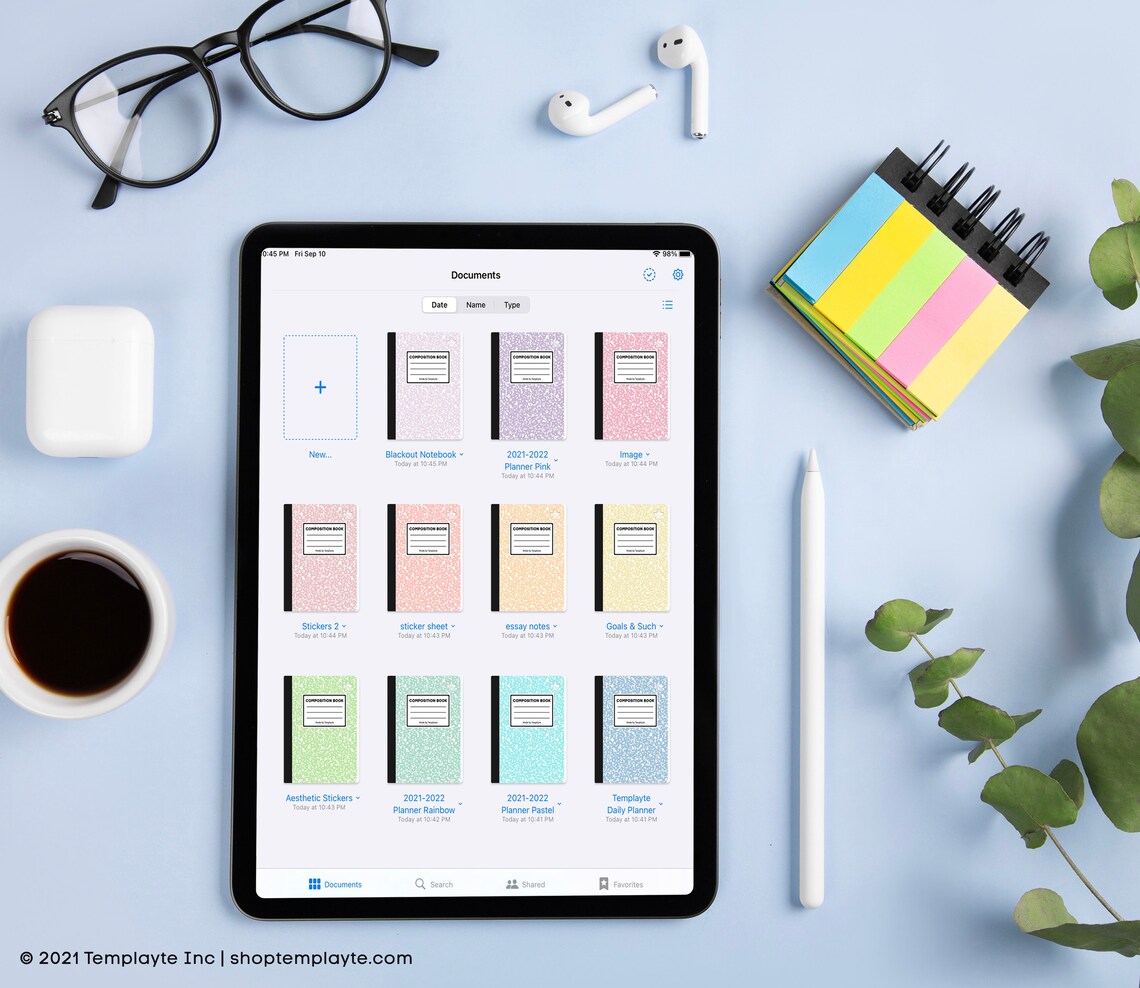 Goodnotes Covers, Digital Notebook Covers, Digital Planner Covers ...