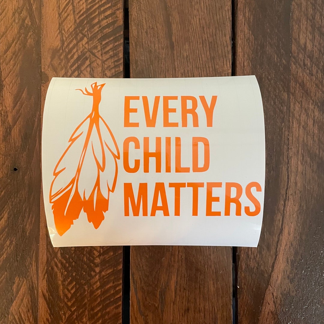 ECM Every Child Matters Car Decal, Glossy Orange, 6 / Feather - Etsy