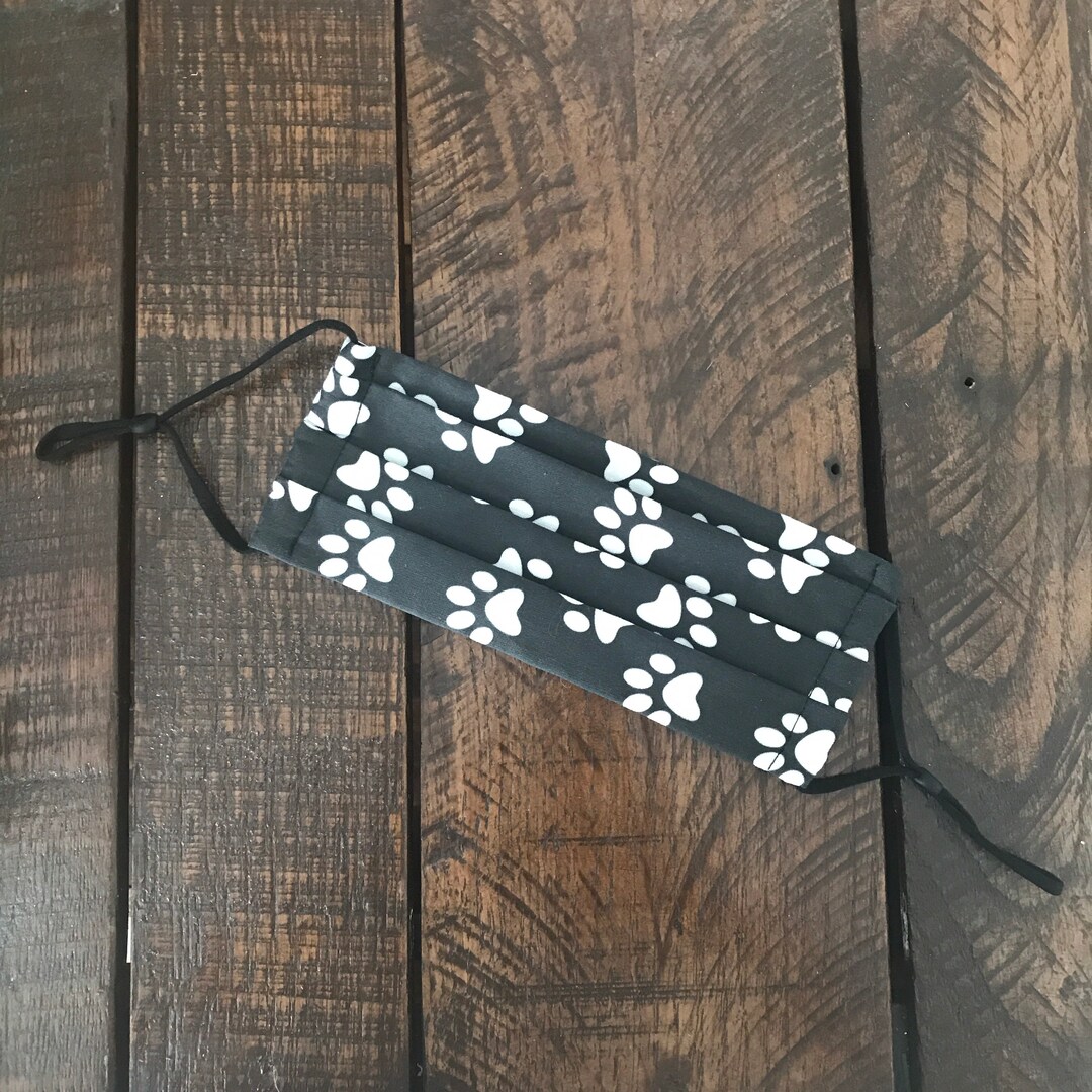 Paw Print Face Mask - Etsy Canada