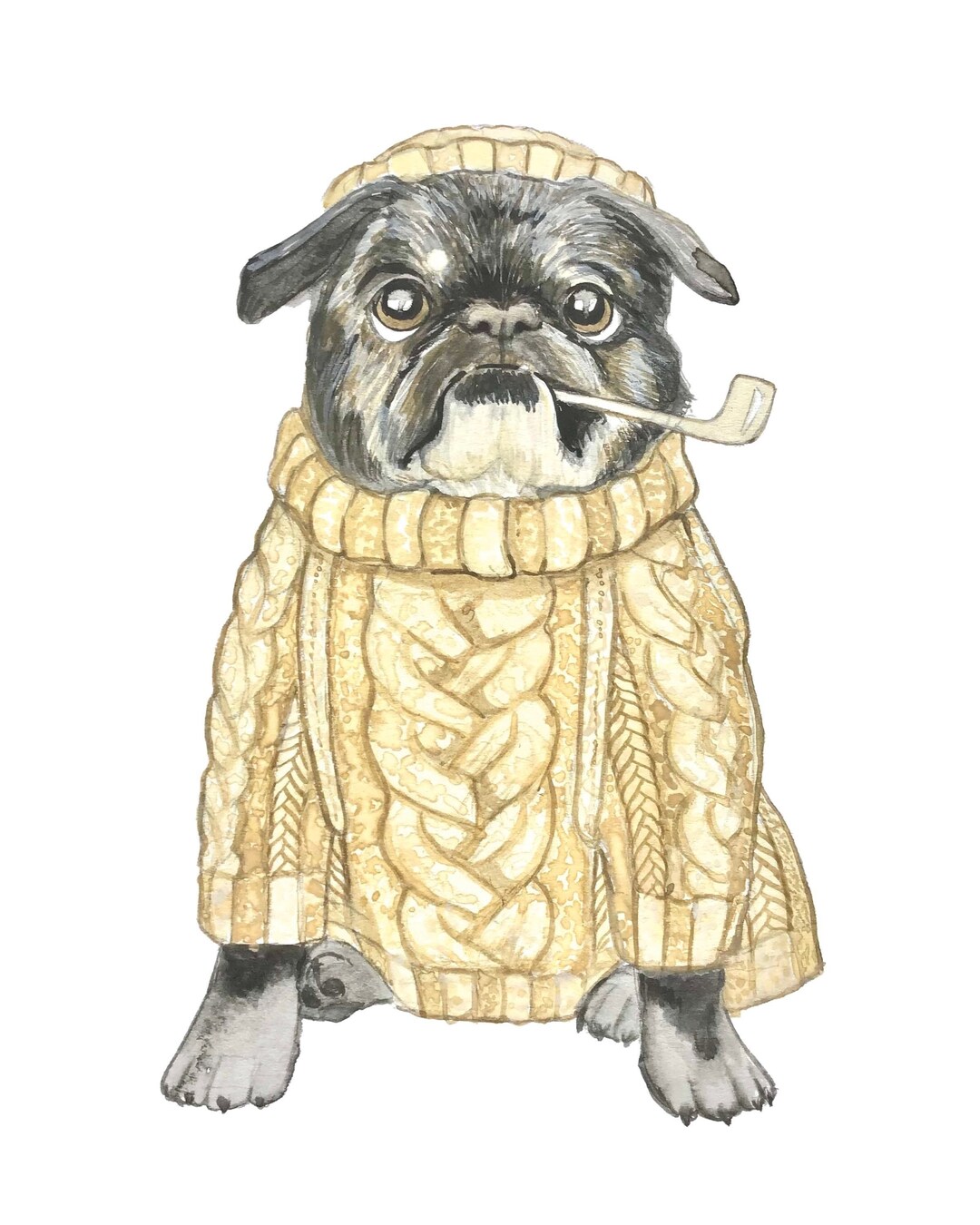 Pickle the Pug - Etsy