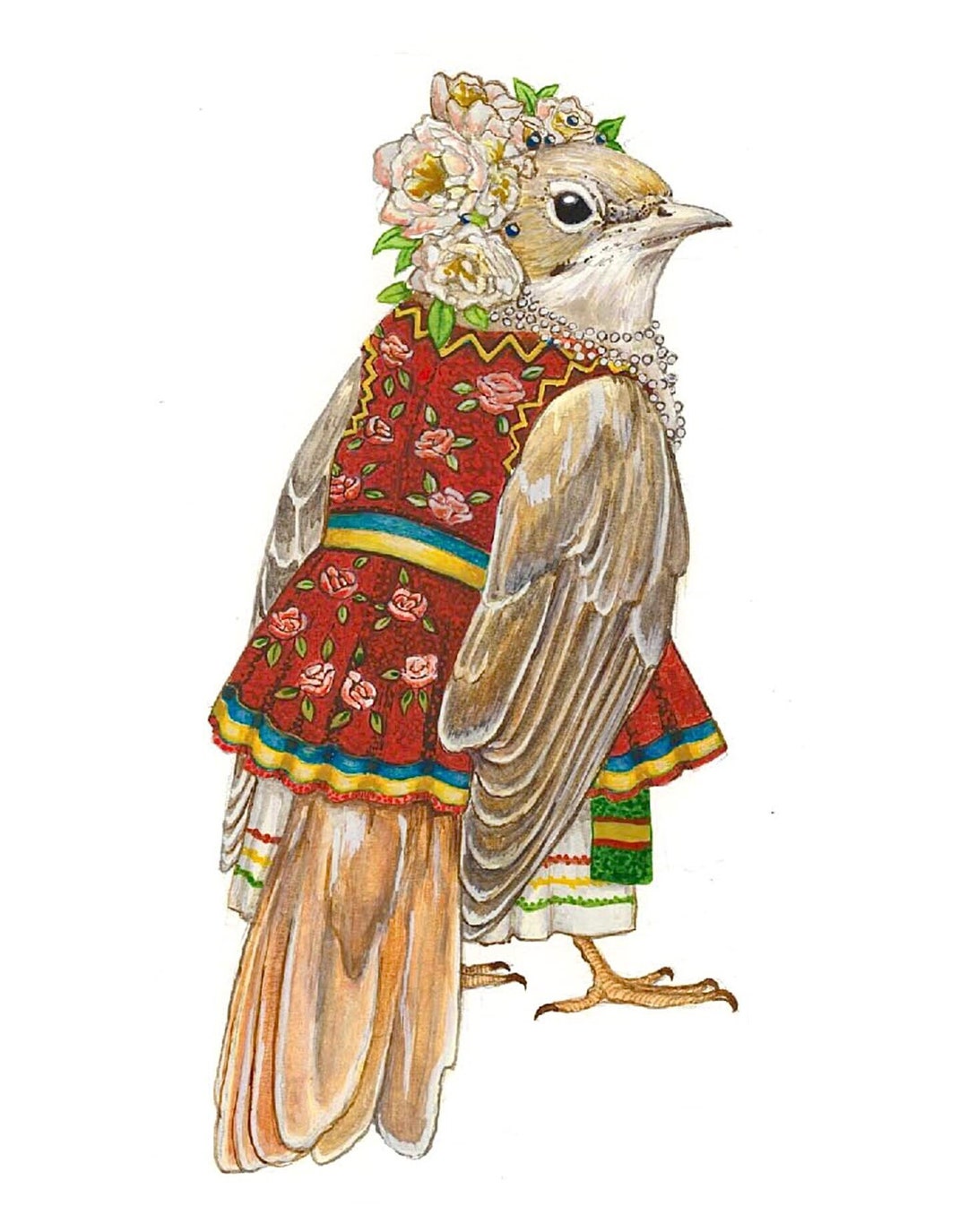 Ukrainian Nightingale - Etsy