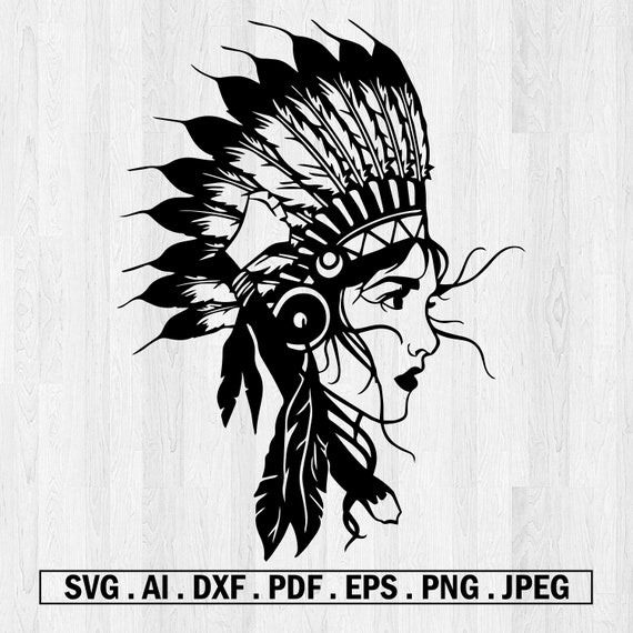 Native American Svg African American Svg for Cricut American - Etsy