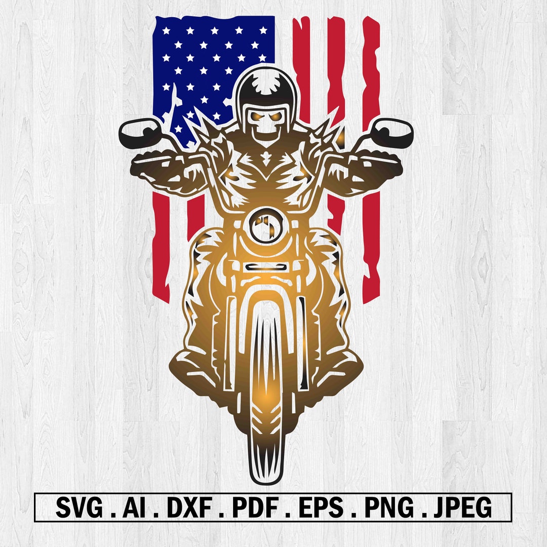 US Biker svg / US Rider svg / Biker Dad svg / Bike Shirt svg / - Etsy ...