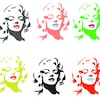 Marilyn Monroe SVG Cut File - Etsy UK