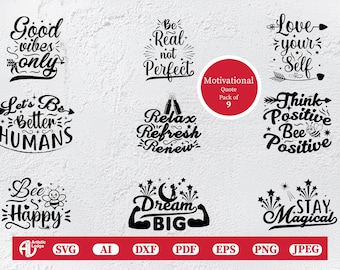 Inspirational Svg Bundle, Motivational Svg Bundle, Inspirational Quotes ...