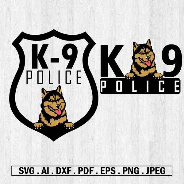 K 9 Unit Svg - Etsy