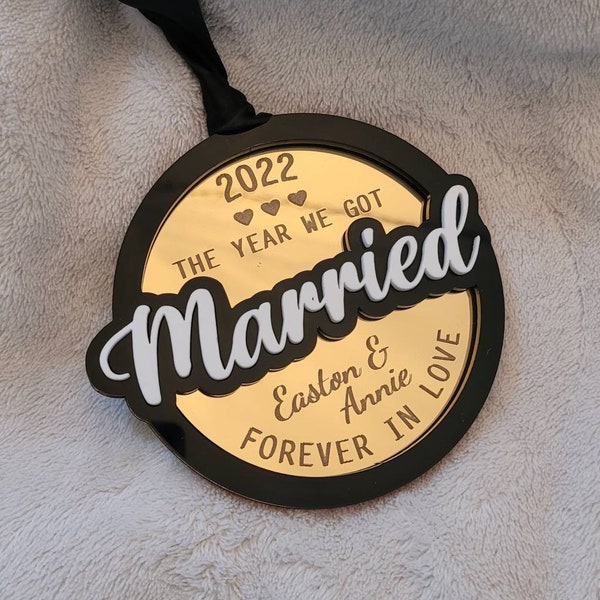 We Got Married - Etsy