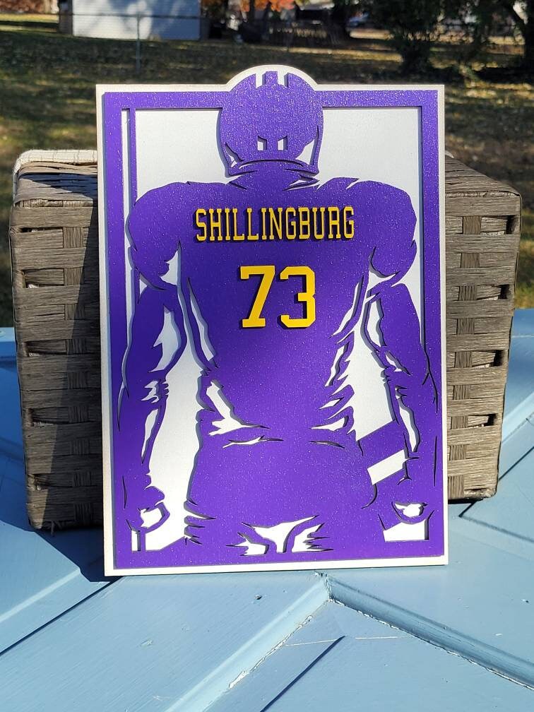 Stadium Series Sign, Custom Sports Sign, School Spirit Sign, School ...