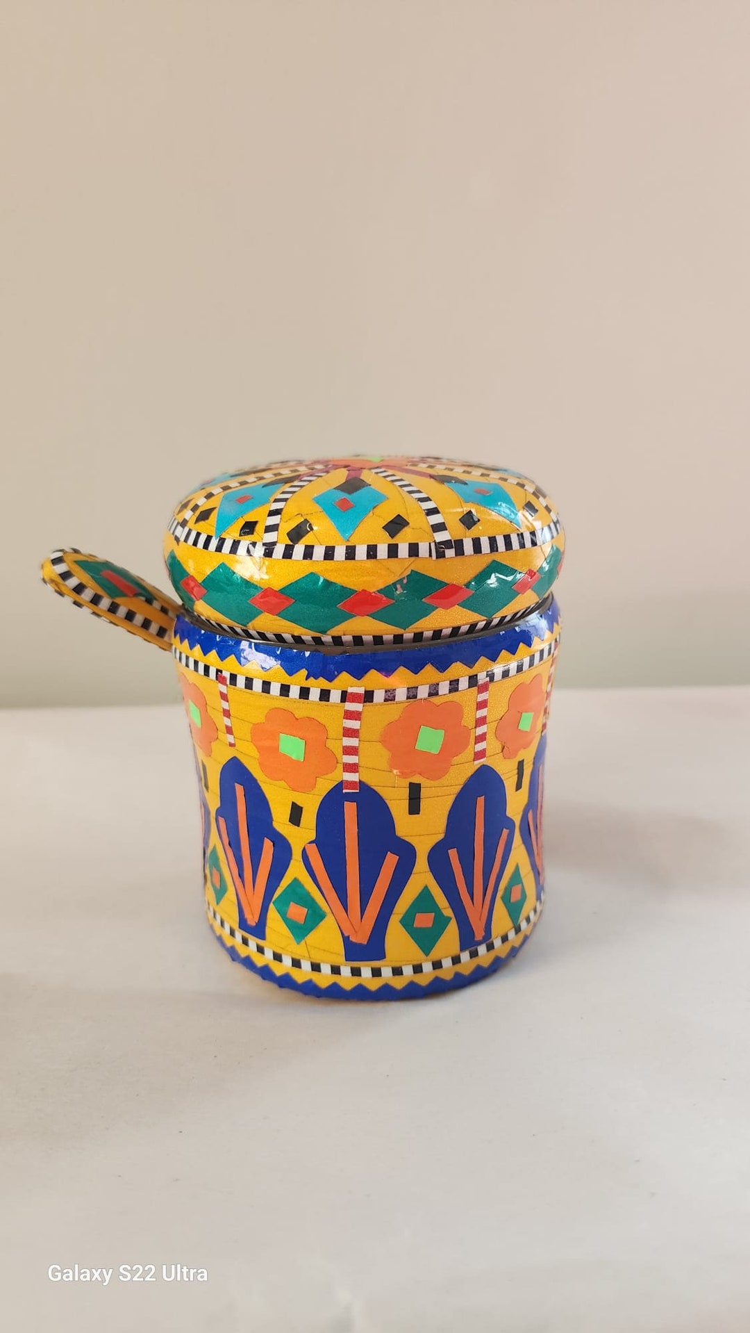 Sugor Pot - Pakistani Truck Art - Handmade - Etsy