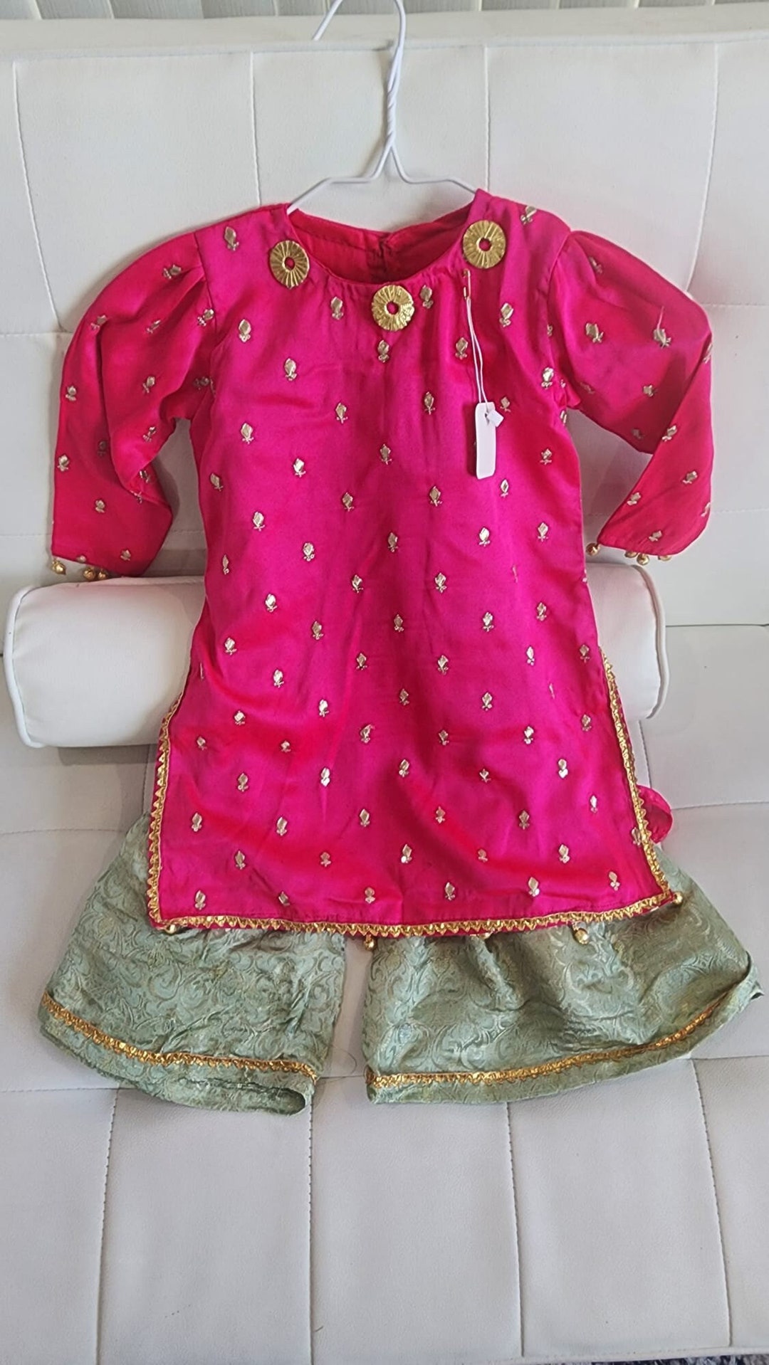 Small Girls Gota Kinaro Suite - Indian - Pakistani - Etsy