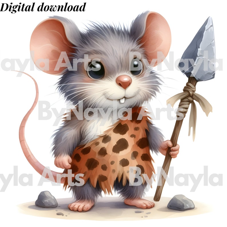 8 High Quality Jpegs Prehistoric Mice Ancient World Prehistoric Themed ...