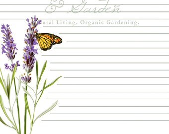 Printable Stationery, Letter Writing Paper, Instant Download Vintage ...