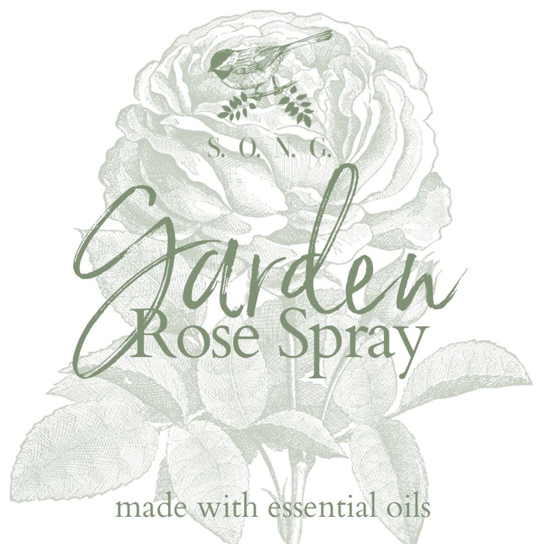 Printable Product Label, Instant Download Vintage Antique Garden Rose ...