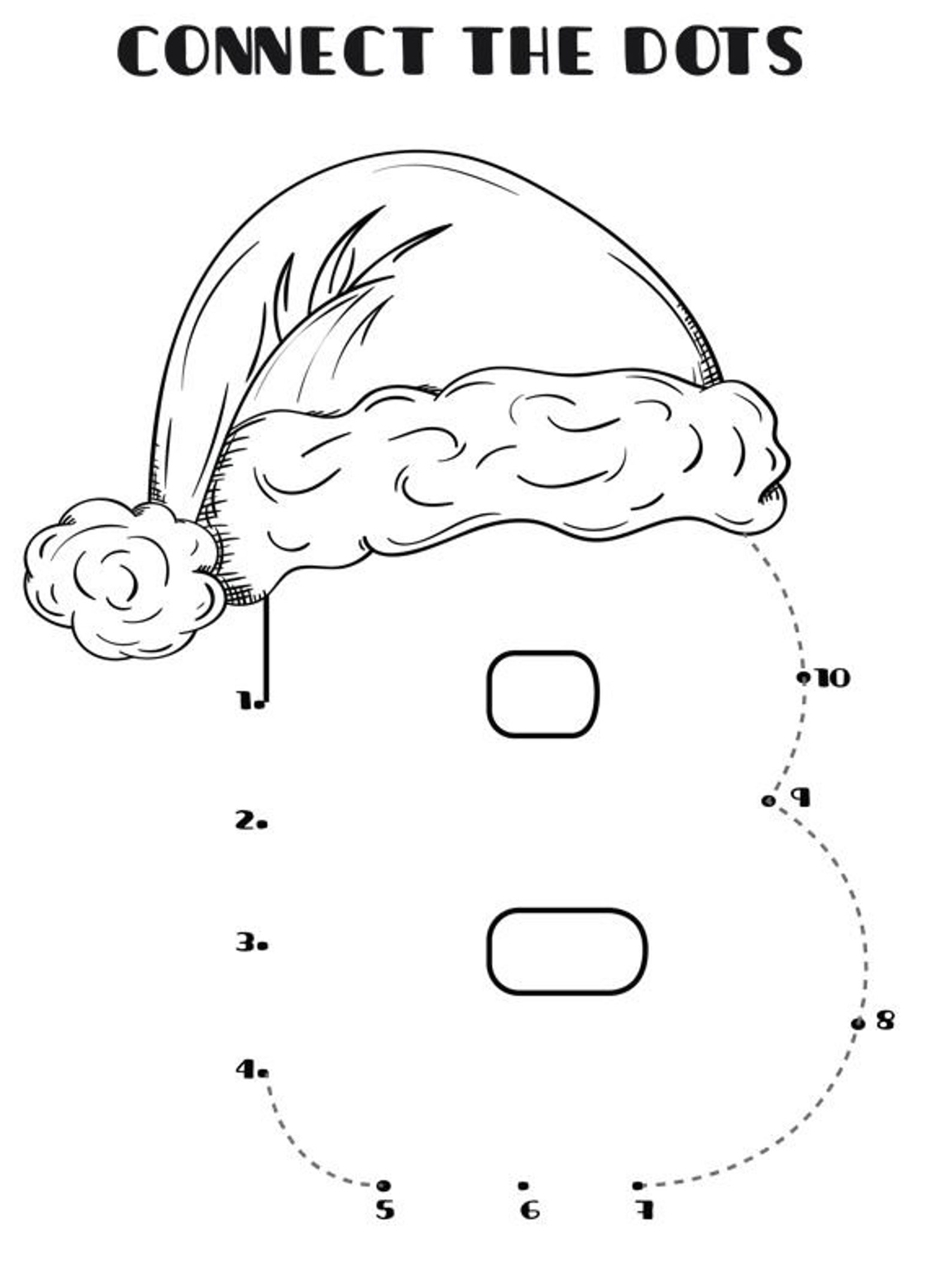 Christmas Themed Alphabet Dot to Dot Coloring Book, 70 Printable Pages ...