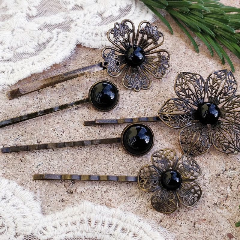 Vintage Hair Clips - Etsy